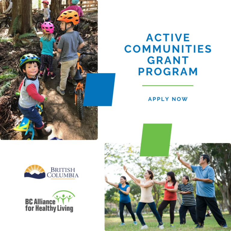 Active Communities Grant Program | BC Alliance for Healthy Living
